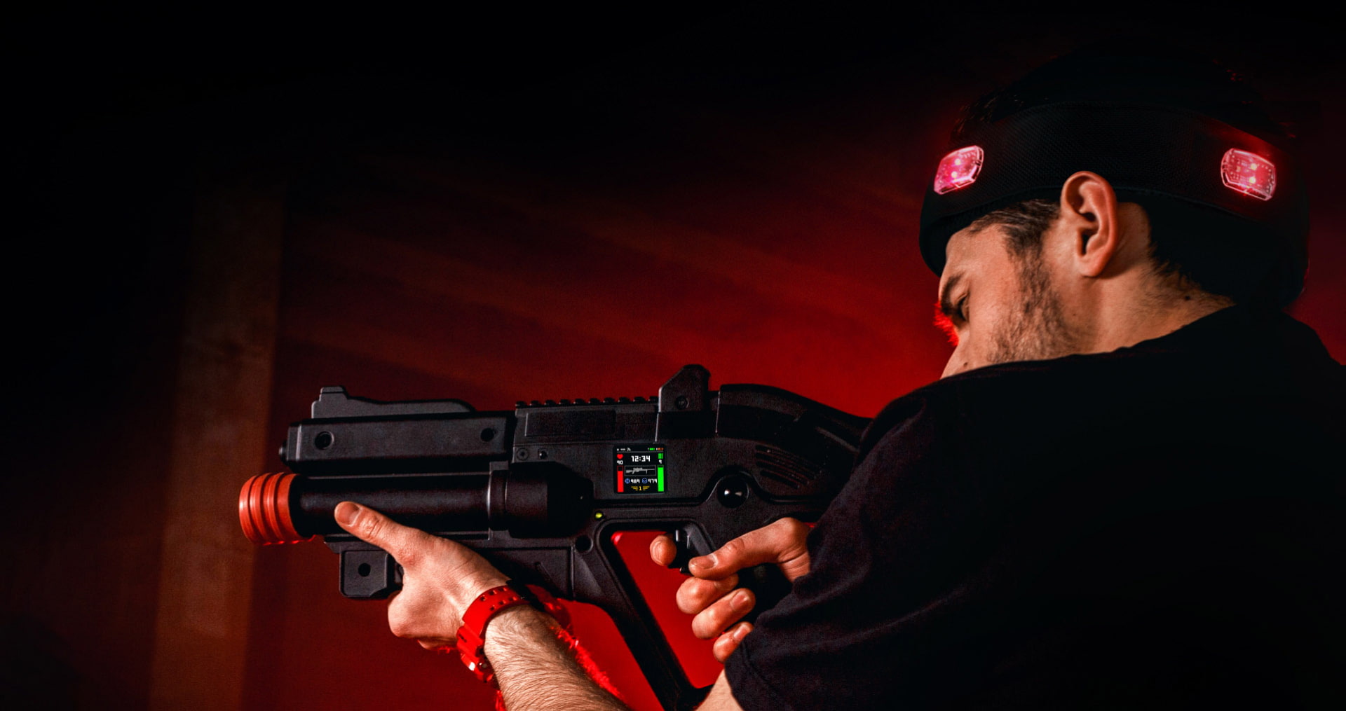 Tagger FALCON - laser tag riffle with realistic recoil for sale.